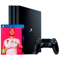 Sony Playstation 4 PRO + FIFA 20 Black | ENTER.ONLINE