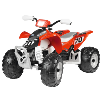 ATV pentru copii Peg Perego Polaris Outlaw 40 kg / 3+ / 7.4 km/h / Red ...