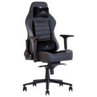 Игровое кресло Nowy Styl Hexter XL Серый Черный | ENTER.ONLINE
