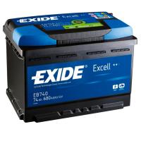 Авто аккумулятор Exide Excell 680 A/ 74 Aч | ENTER.ONLINE