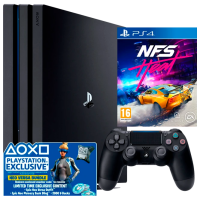 Sony Playstation 4 PRO + Fortnite Neo Versa Bundle + Need for Speed ...