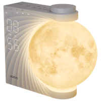 Lampă de noapte Inssisain AJ-320 Moon White | ENTER.ONLINE